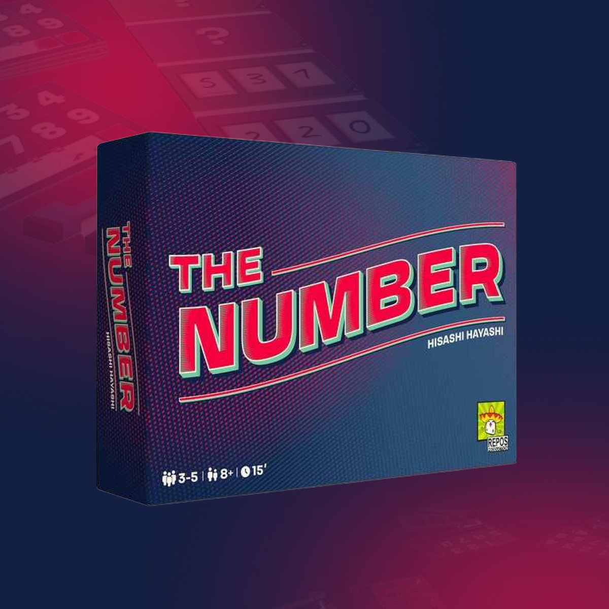 A mysterious new game has arrived at Repos Production… The Number. – Asmodee UK