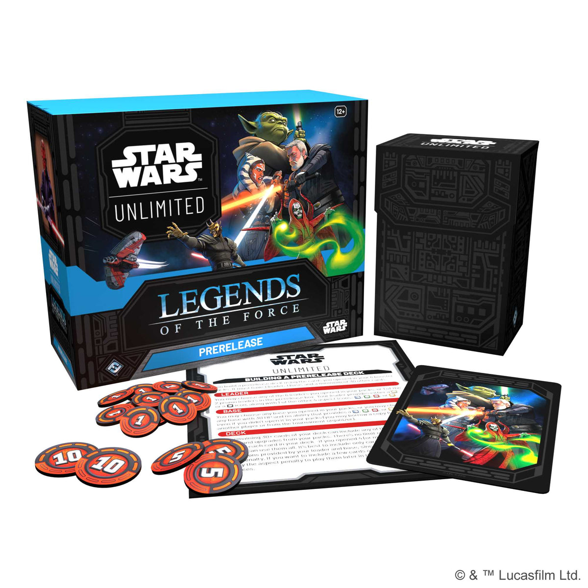 Star Wars: Unlimited Legends of the Force Pre Release Box (8) – Asmodee UK