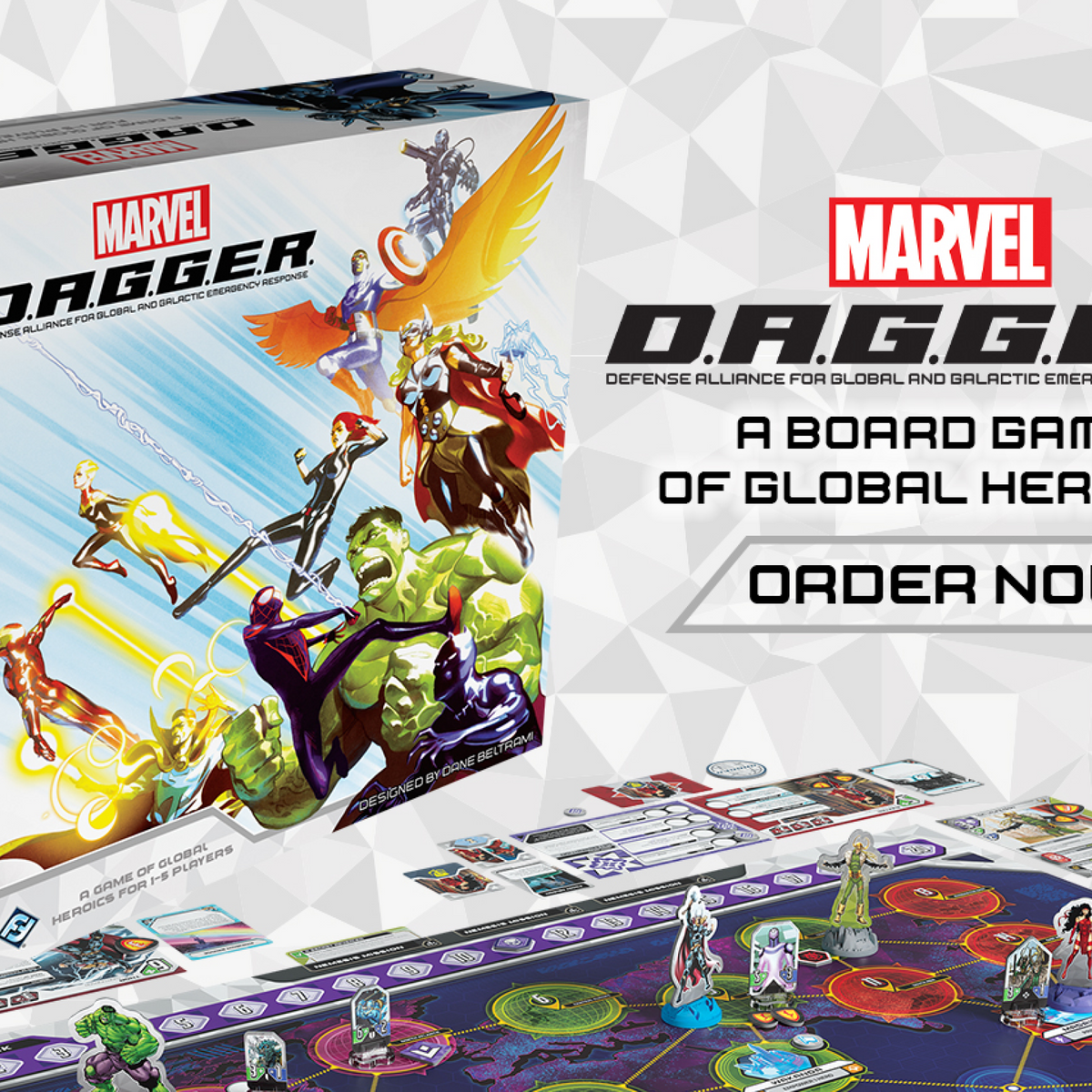 D.A.G.G.E.R. A First Look at FFG’s Newest Marvel Board Game – Asmodee UK
