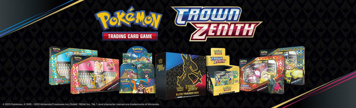 New Releases: Pokémon Crown Zenith products – Asmodee UK