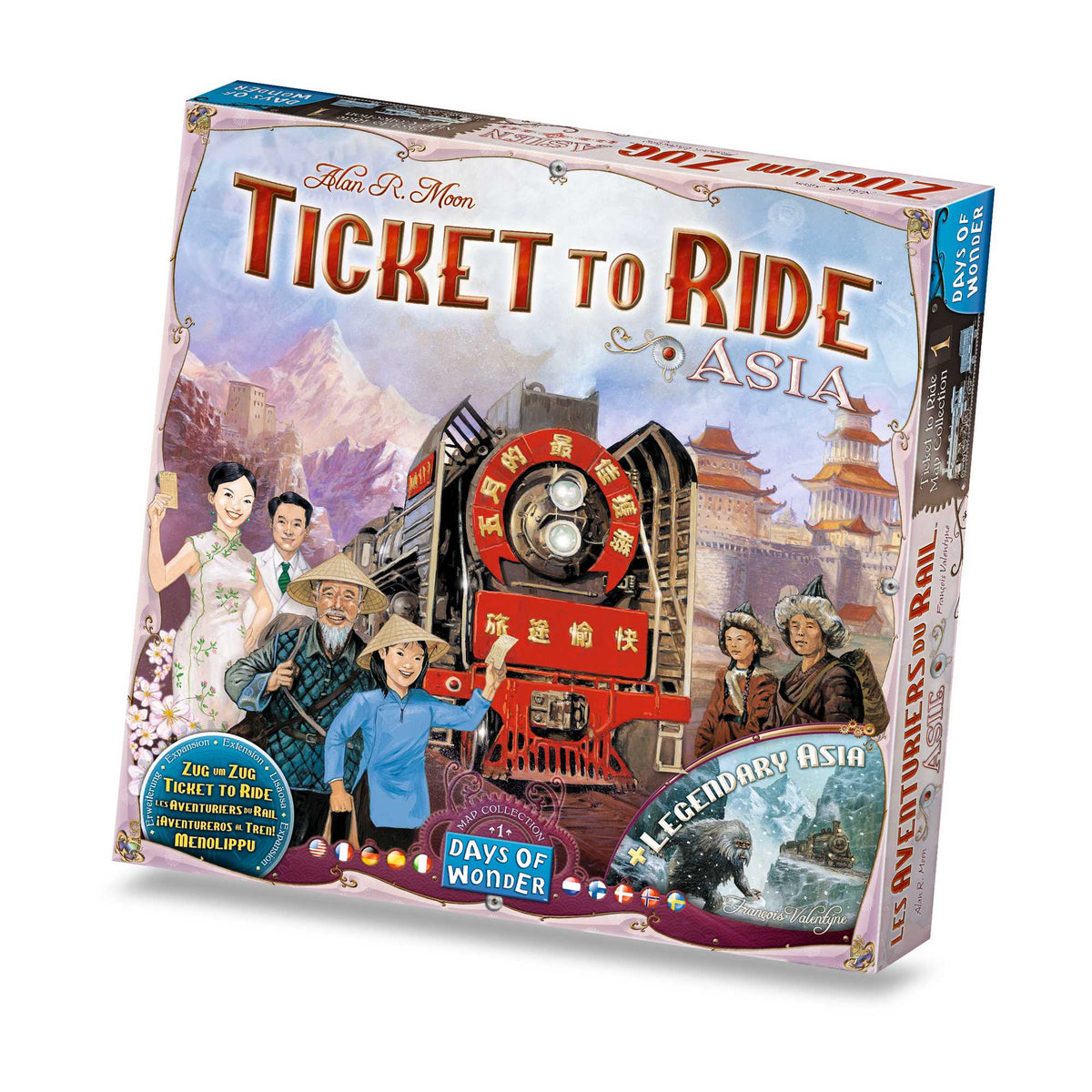 Ticket To Ride Map Collection: Volume 1 - Asia & Legendary Asia ...