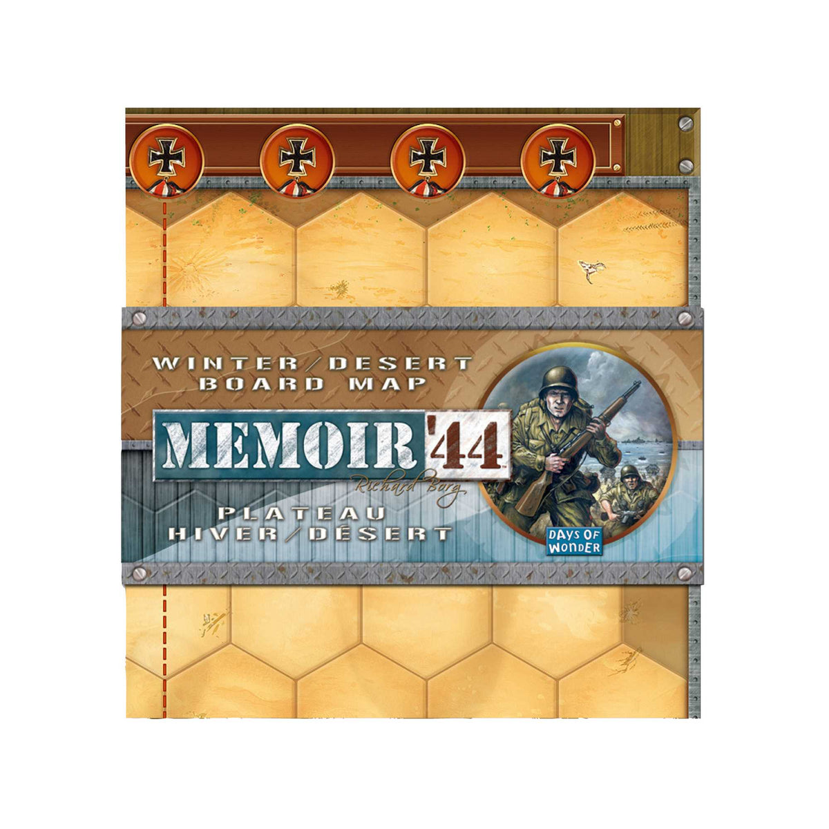 Memoir '44: Winter/Desert Board Map – Asmodee UK