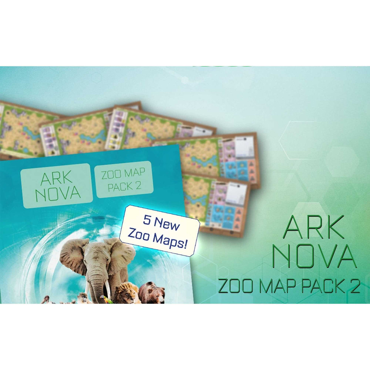 Ark Nova: Map Pack 2 – Asmodee UK