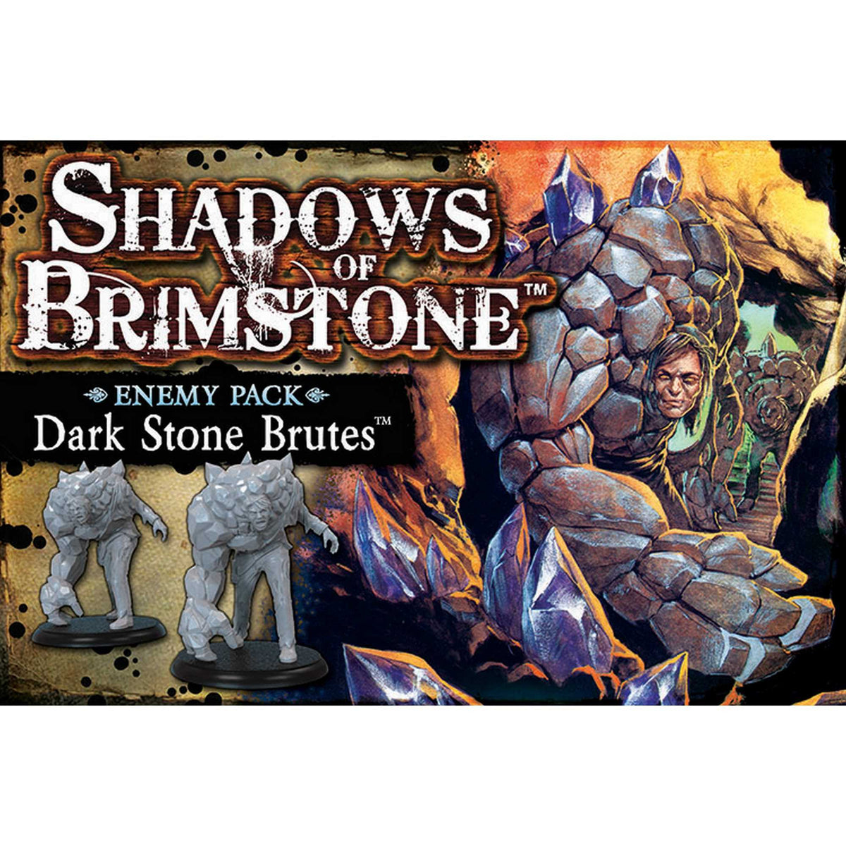 Shadows of Brimstone: Dark Stone Brutes - Enemy Pack – Asmodee UK