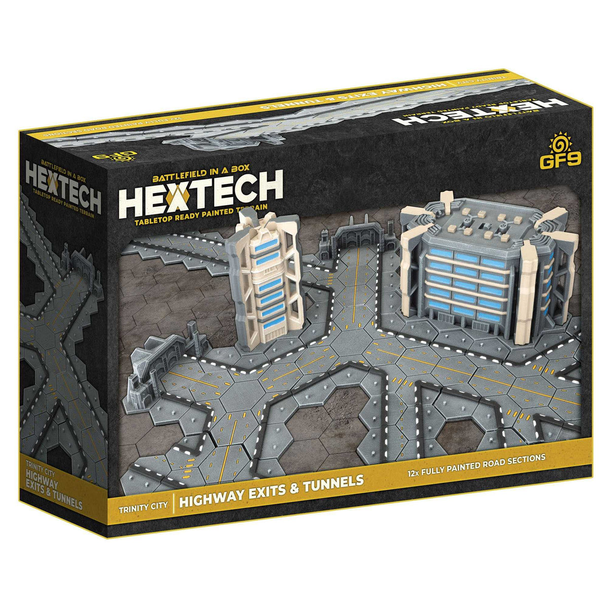 Hextech Tabletop Ready Painted Terrain: Trinity City Highway Exits and ...