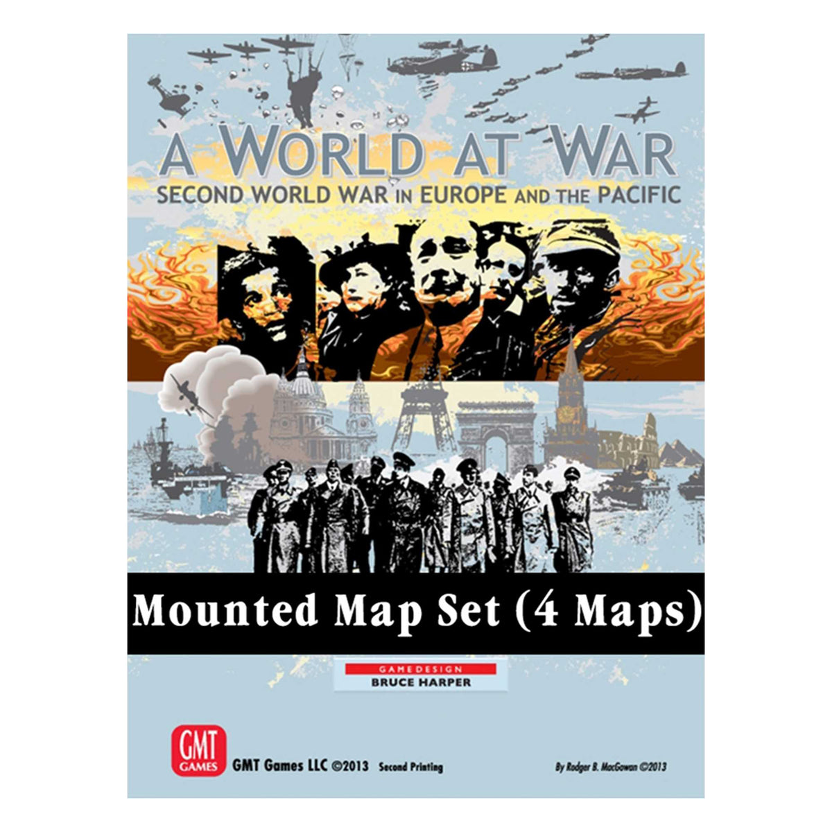 A World at War Mounted Map – Asmodee UK