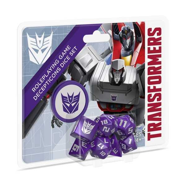 Transformers RPG: Decepticon Dice Set – Asmodee UK