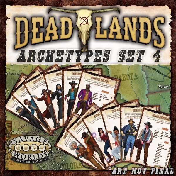 Deadlands: The Weird West: High Plains Archetypes Set 4 – Asmodee UK