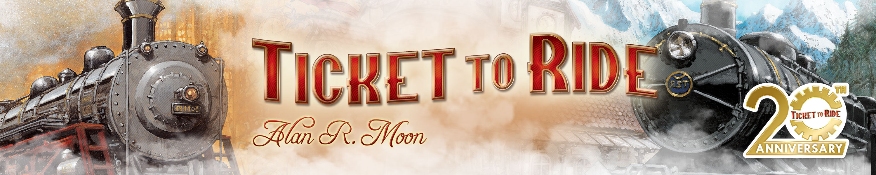 Ticket to Ride 20th Anniversary – Asmodee UK