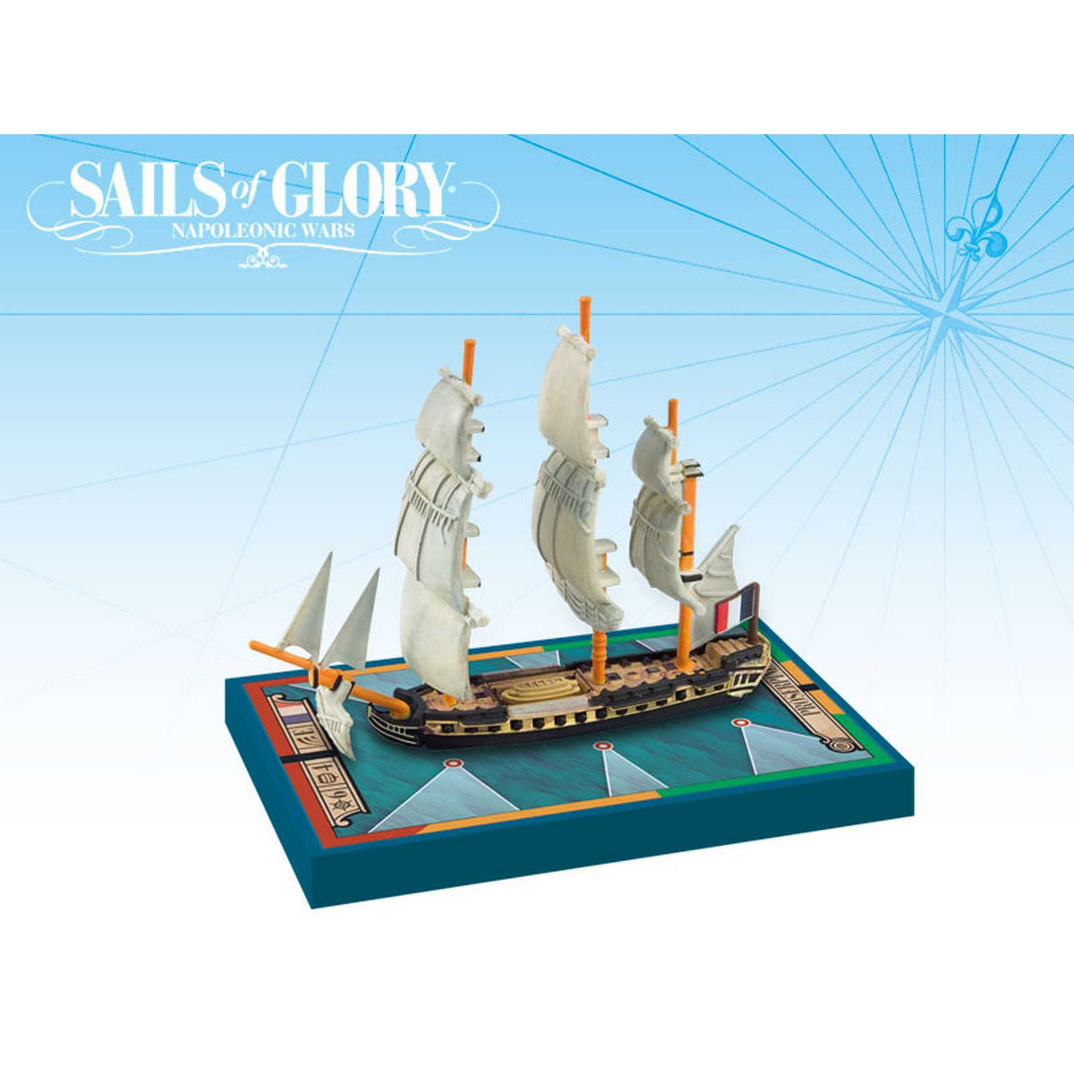Sails of Glory Ship Pack: Proserpine 1785 / Dryade 1783 – Asmodee UK