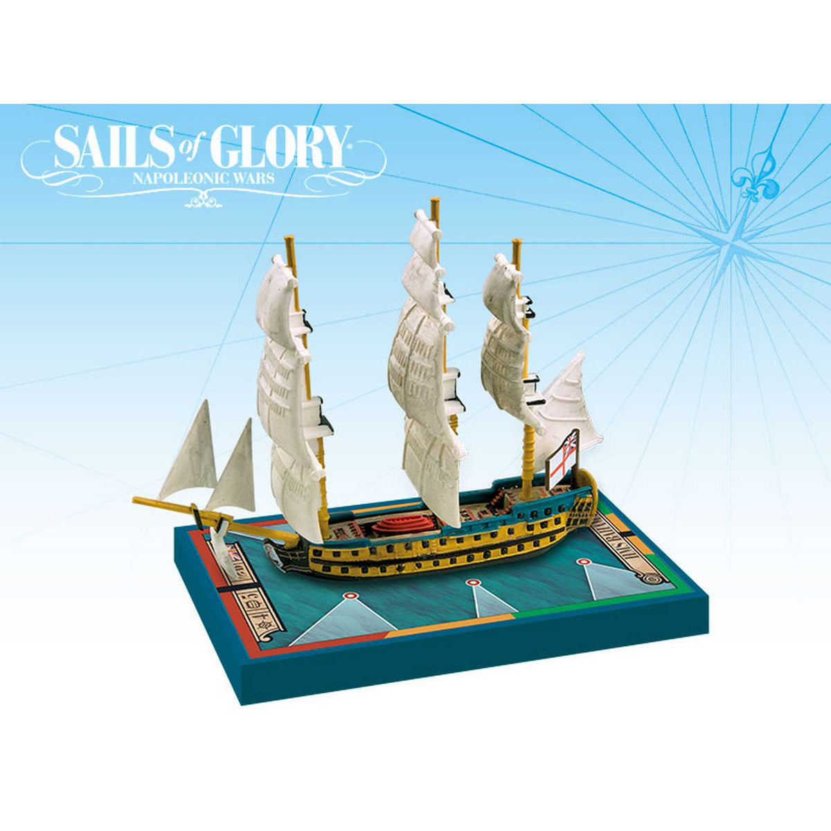 Sails of Glory Ship Pack: HMS Bahama 1805 / HMS San Juan 1805 – Asmodee UK